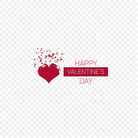 다크 핑크 일러스트 해피 발렌타인 데이 어두운 분홍 행복 Png 일러스트 및 Psd 이미지 무료 다운로드 Pngtree