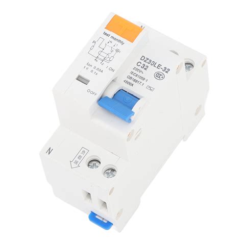 Reemplazo Del Disyuntor Interruptor De Aire De Fuga 32a 230v 1pn