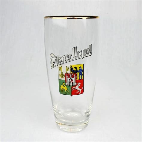 Pilsner Urquell 5l Gold Rimmed Pilsner By Independencevintage