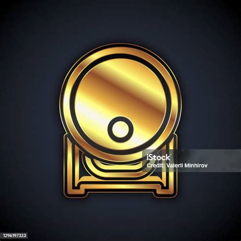 검은 색 배경에 고립 된 스톱콕 아이콘랙에 골드 나무 배럴 벡터 0명에 대한 스톡 벡터 아트 및 기타 이미지 0명 검은색