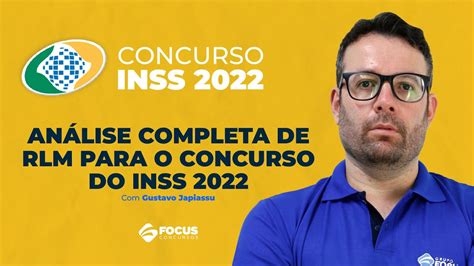 Concurso Inss 2022 AnÁlise De RaciocÍnio LÓgico MatemÁtico Youtube