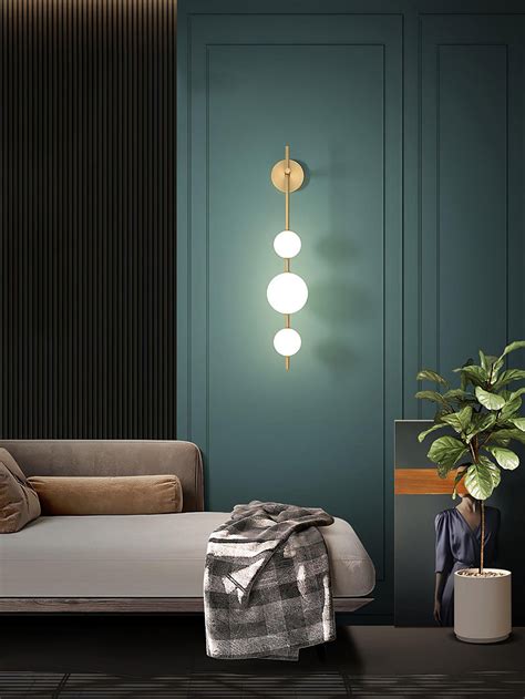 Vertical Globe Wall Lamp Arture Lighting