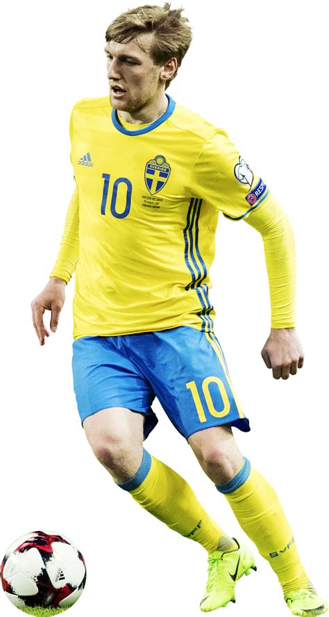 Emil Forsberg Sweden Football Render Footyrenders