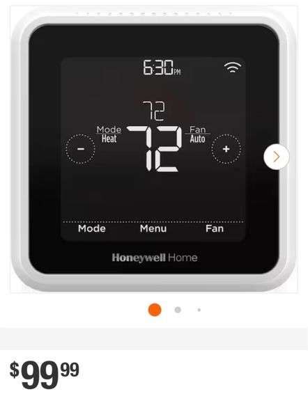 T5 7 Day Smart Wi Fi Programmable Thermostat With Geofence Technology Lexington Online Auction
