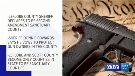Sheriff Declares Leflore County A ‘second Amendment Sanctuary County