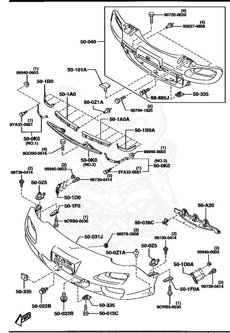 GD7A50EA1 - Mazda - Fastener - Nengun Performance