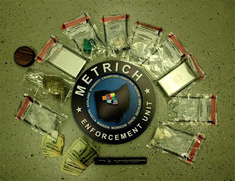 Metrich Drug Unit Along Tiffin Police Department Ohio