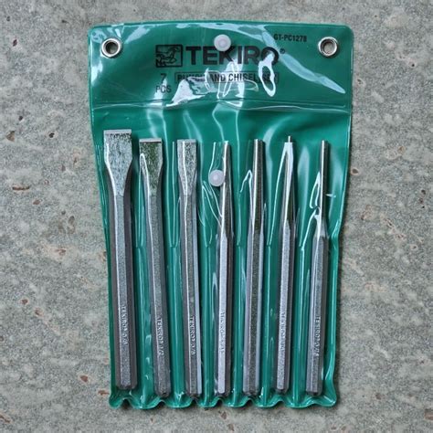 Punch And Chisel Set 7 Pcs Tekiro Concrete Chisel Set Tekiro 7 Pcs