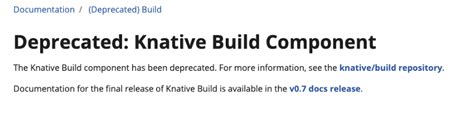 Migrating From Knative Build To Tekton Pipelines Atameldev