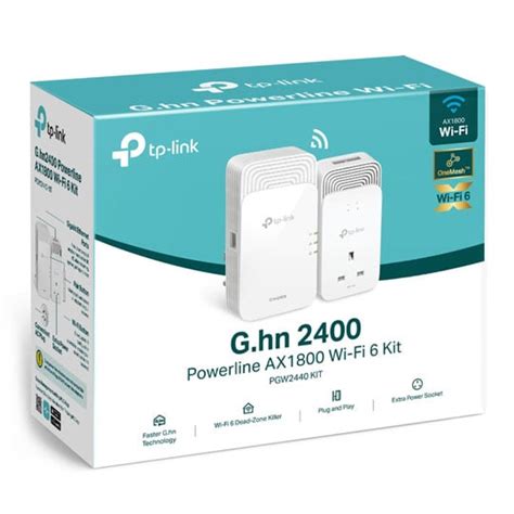 Tp Link G Hn Powerline AX Wi Fi Kit LN PGW KIT SCAN UK