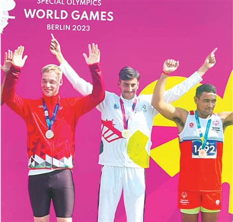 Pakistans Usman Umair Win Golds Umaima Silver In Special Olympics
