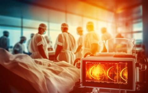 Premium Photo Electrocardiogram In Hospital Surgery Operating