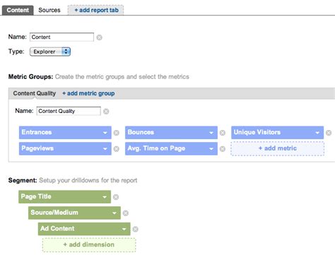 Google Analytics Solutions Custom Reports In The New Google Analytics