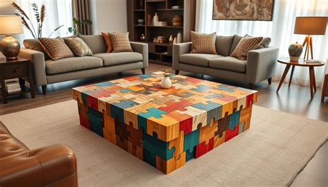 10 Stunning Diy Puzzle Coffee Table Ideas To Try Today