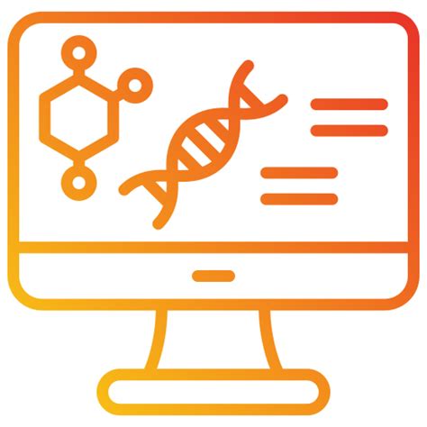 Bioinformatics Generic Gradient Outline Icon