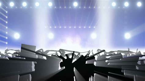 Concert Crowd These People Are Real Shot On Green Screen Stock Video