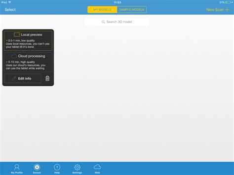 announcing itseez3d 4 3 scanning without face detector new ui