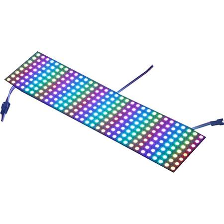 WESIRI 8x32 LED Matrix 256 Pixel WS2812B Digital Flexible LED Panel