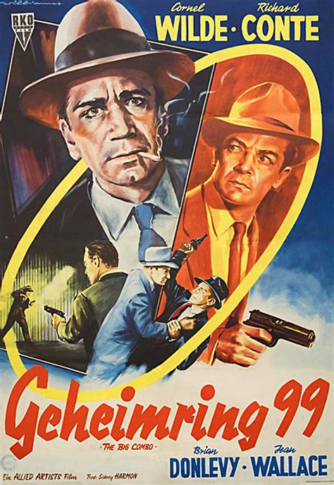 Filmplakat Geheimring 99 1955 Filmposter Archiv