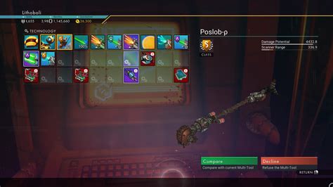 S Class Robot Head Staff Red Housing With Red Glow 3 Adjacent
