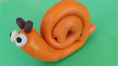 Ліплення для дітей раннього віку Равлик 🐌 Youtube