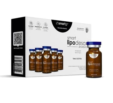 Smart Lipodesoxi Liporedutor Frascos De Ml Smart GR Elofisio Aparelhos Para