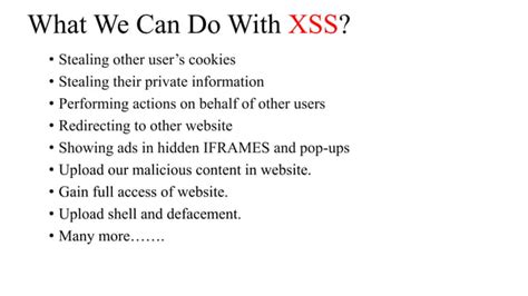 Extreme Web Exploitation Ppt