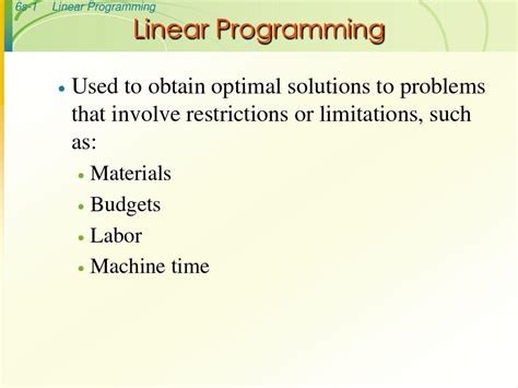 Chap006s Linear Programmingword文档在线阅读与下载无忧文档