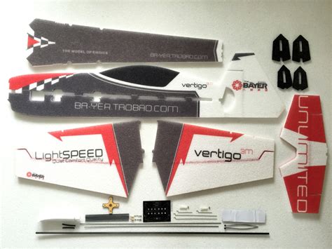 Vertigo 800mm Wingspan 3d Aerobatic Epp F3p Rc Airplane Kit Price