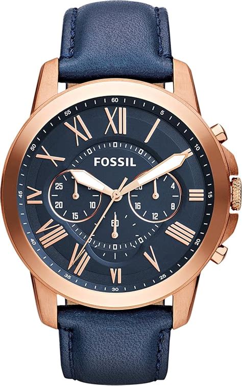 Buy Fossil Analog Blue Dial Mens Watch Fs4835 At