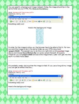 HTML Lesson By Fmsshepperd Designs Teachers Pay Teachers