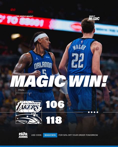 湖人106 118不敌魔术 小瓦格纳329 东契奇and詹姆斯56分 疯新闻 全民疯娱乐