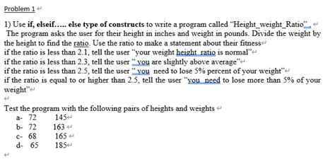 solved problem 1 1 use if elseif else type of