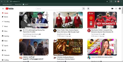 Video My Youtube Project Check Out The Sidebar And Playlists 🔧 Namastereact Youtubeclone