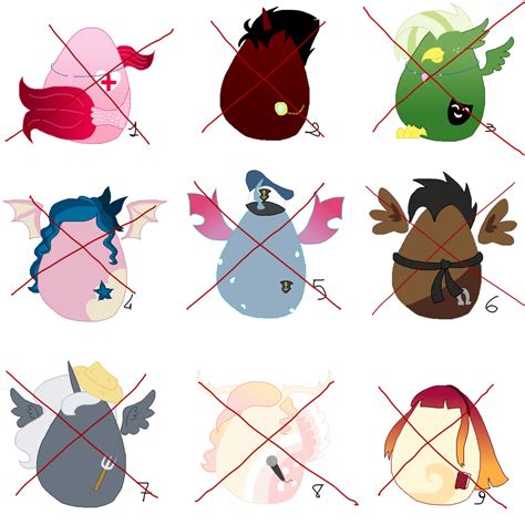 Mlp Mystery Eggs Adopts 2 By Elena Naqua On Deviantart