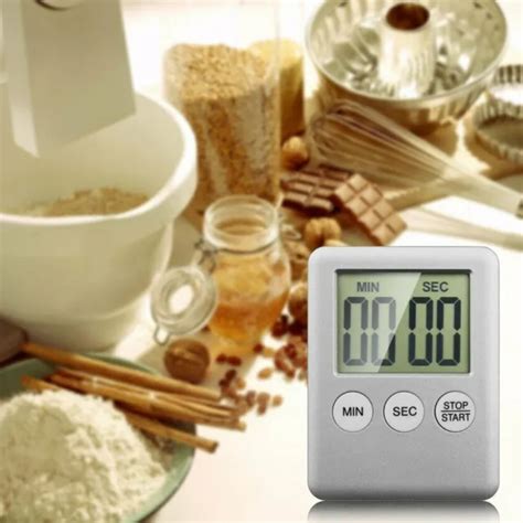 MINUTERIE NUM RIQUE MAGN TIQUE Polyvalente Pour Cuisine Avec Grand