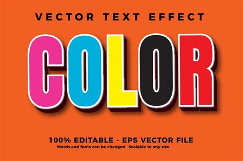 Premium Vector 3d Style Editable Vector Text Effect