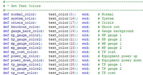 Changing The Color Of Specific Text In Battle RPG Maker Forums