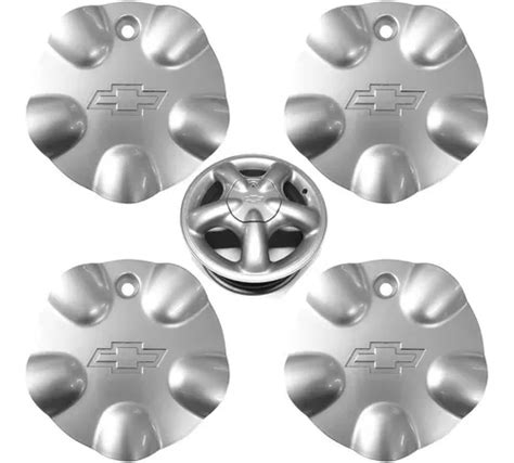 Jogo Calota Centro Roda Para Gm Corsa Gl Pick Up Aro 14 Parcelamento