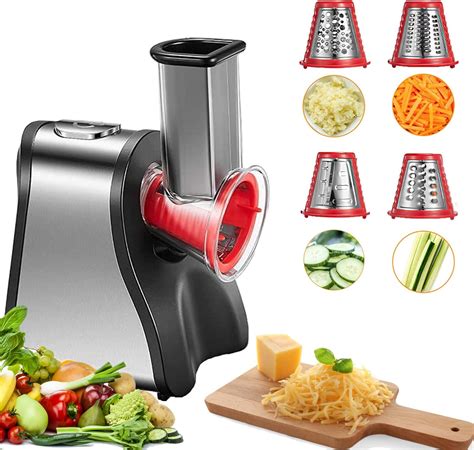 Fohere Electric Cheese Grater Shredder Electric Salad Maker For Home