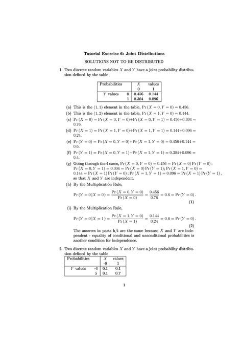 solutions tutorial 6 further statistics for economists t♦r ① r s ♦