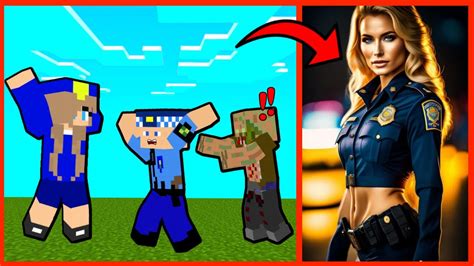 Asli Ve Kerem Komİser KaÇiyor Asli Polİsİn GerÇek YÜzÜ 😱 Minecraft