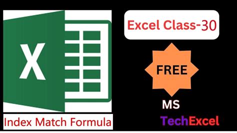 Excel Class 30 Index Match Tricks Excelformula Mstechexcel