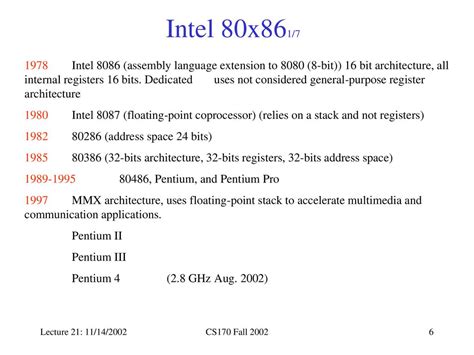 Cs170 Computer Organization And Architecture I Ppt Download