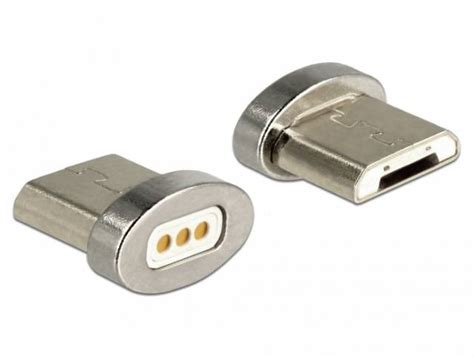 Delock Usb Micro B Típusú Apa Mágneses Csatlakozó Budapest