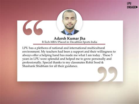 Lpu Cpe On Linkedin Lovely Professional University Congratulates