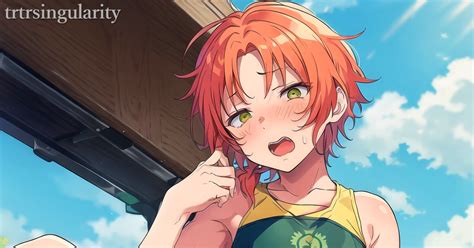 月永レオ 月永レオをローアングルから観察 あんさんぶるスターズ！ つるつるシンギュラリティのイラスト Pixiv
