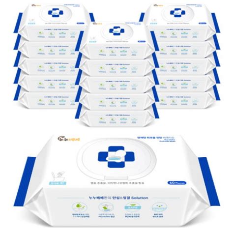 누누베베 연약한 피부를 위한 비데티슈 캡형 60매 [16팩] 에누리 가격비교