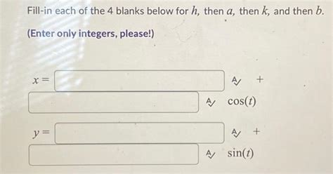 Solved Given An Ellipse With The Implicit Equation Chegg