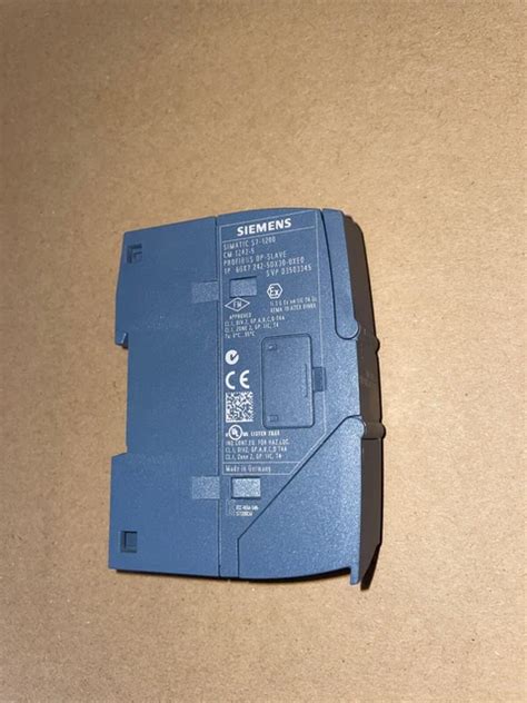 Siemens Simatic Profibus Dp Slave S7 1200 6gk7242 5dx30 0xe0 Eur 149 90 Picclick De